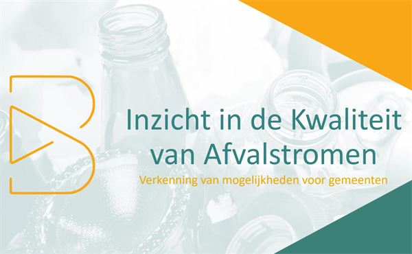 Inzicht in de kwaliteit van Afvalstromen - VANG Huishoudelijk afval
